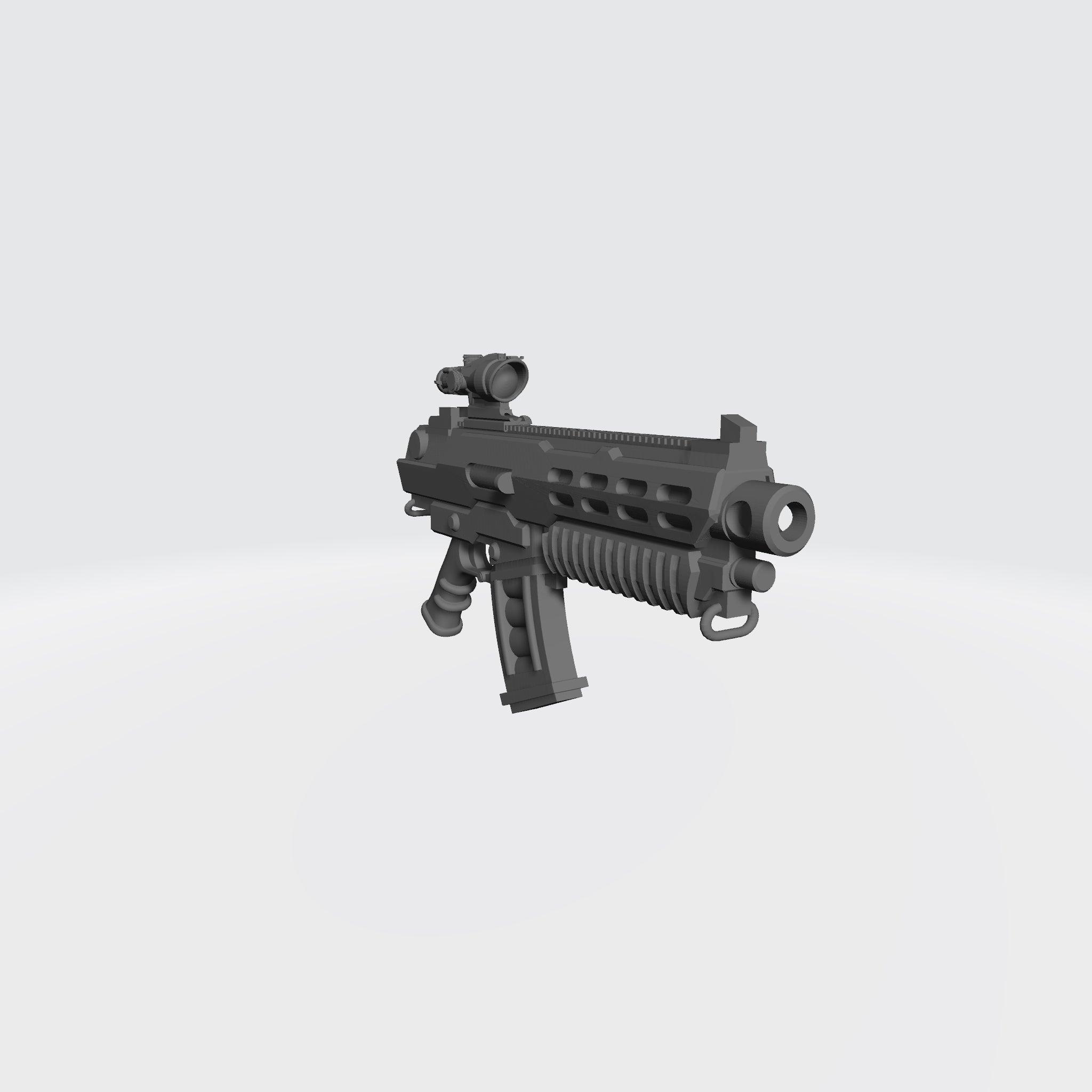 MPX SMG Bolter with Optic compatible with McFarlane Toys Grimdark Mari ...