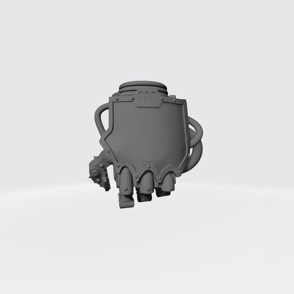 Mech Hands Left Hand Closed Power Fist for McFarlane Toys Grimdark Mar ...