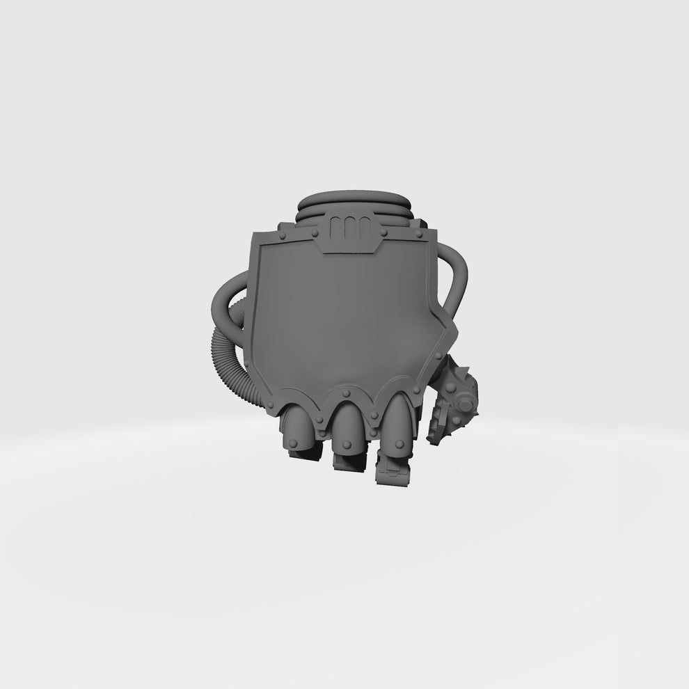 Mech Hands Right Hand Closed Power Fist for McFarlane Toys Loyalist Ma ...