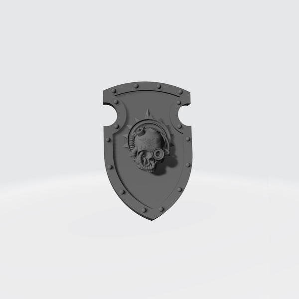 Techmarine Tech Priest Shoulder Pad Shield compatible with McFarlane T ...