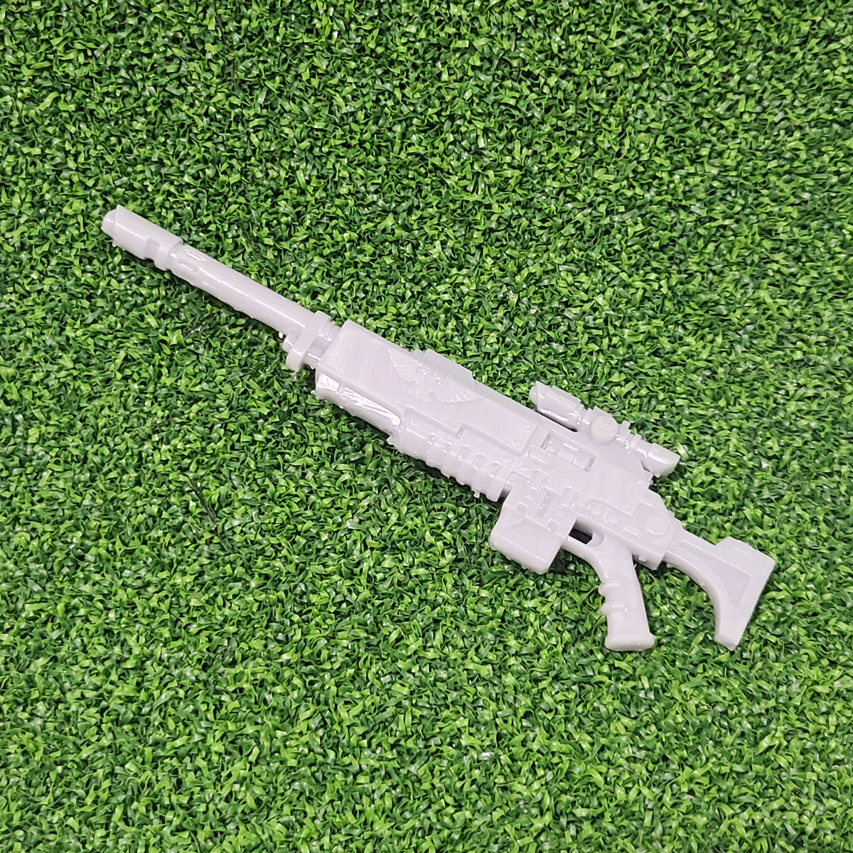 Veteran Guardsman Sniper Las Rifle – Fantasy World Games