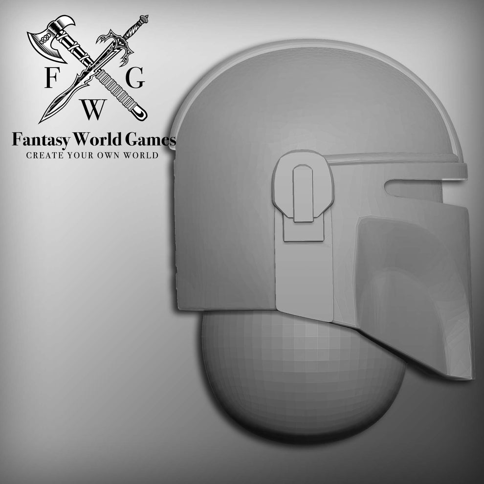 10x Mandalorian Helmets for 28mm Scale Loyalist Marine Miniatures Prox ...