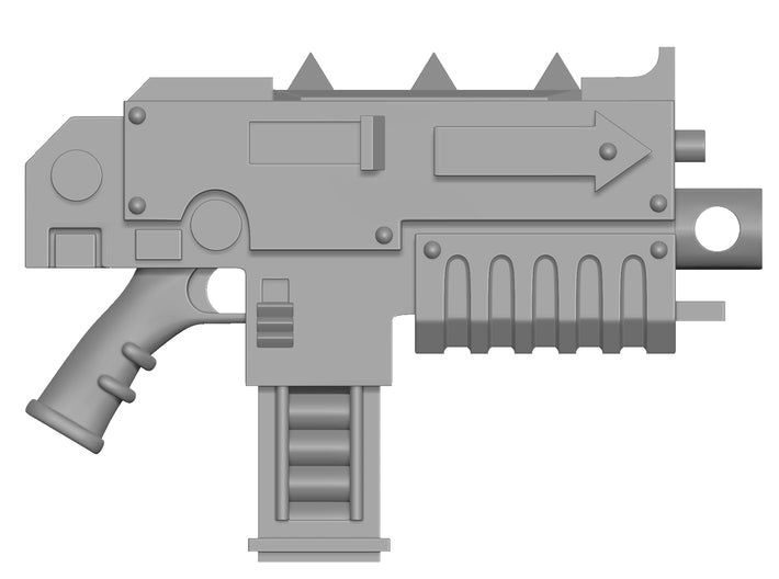 Large Caliber Chaos Bolter Straight Rifle Magazine – Fantasy World Games